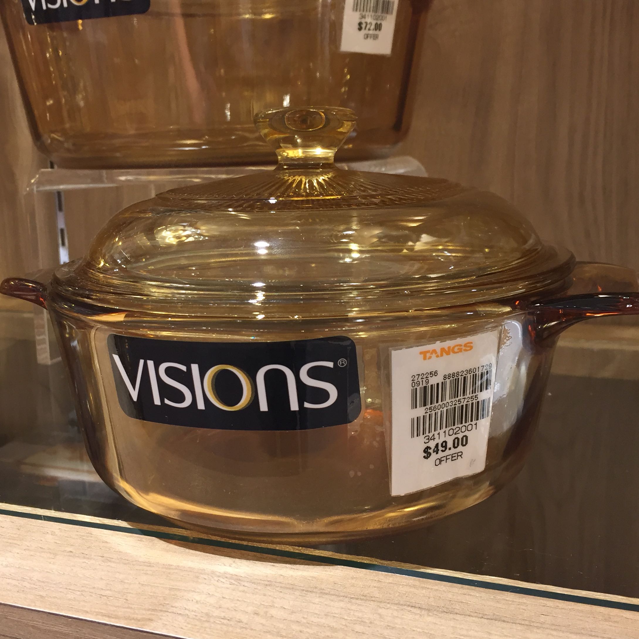 Brand New in Box Visions 0.8L Versa Pot with Glass Lid/Cover, Furniture & Home Living ...