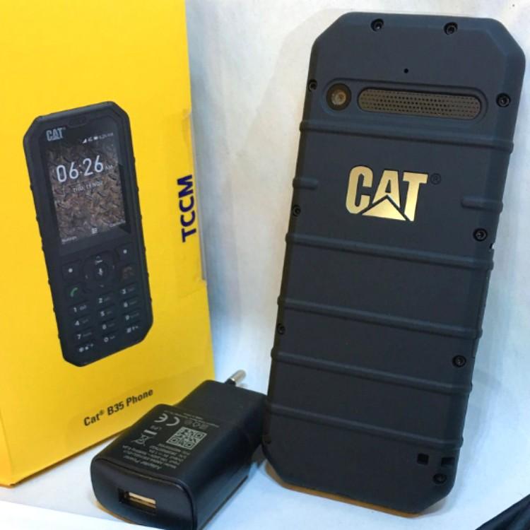 Caterpillar CAT B35 IP68 Dual-sim build for tough rugged drop & water ...