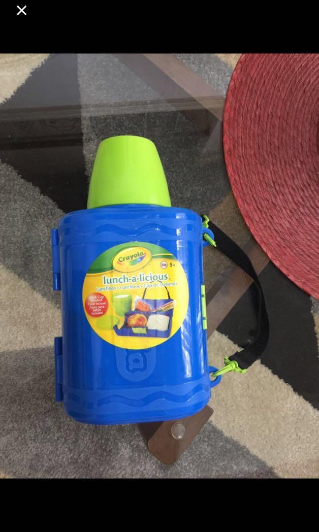 CRAYOLA lunch box, Babies & Kids, Baby Nursery & Kids Furniture, Other ...