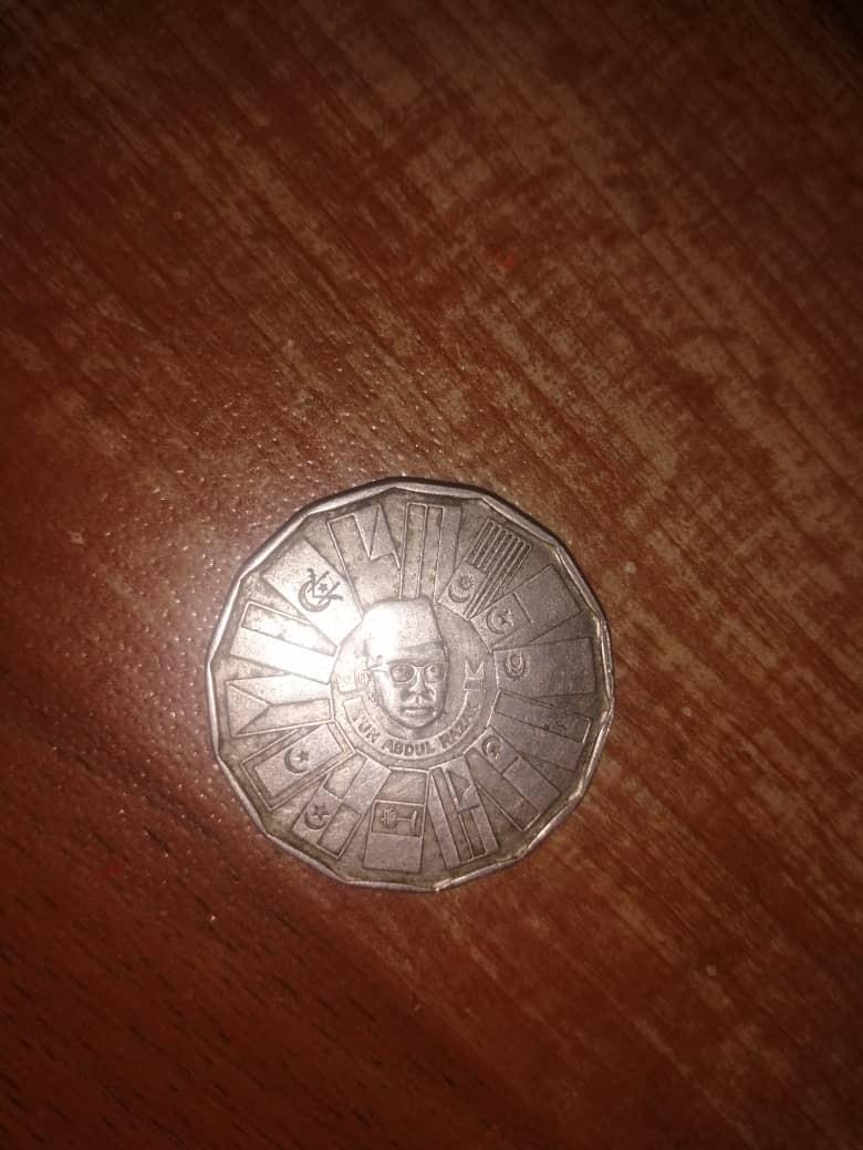 Duit Syiling Lama Tuanku Abdul Rahman (Rare) RM1, Hobbies & Toys ...