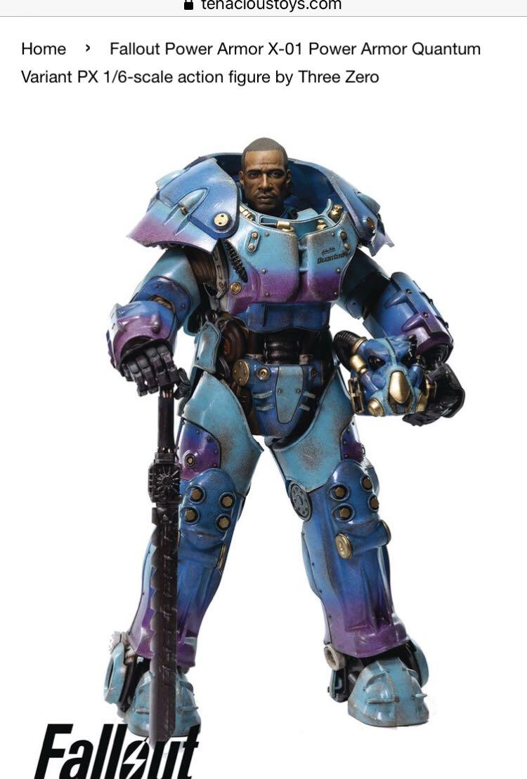 Fallout Power Armour X-01 Quantum Variant PX 1/6-scale action figure by ...