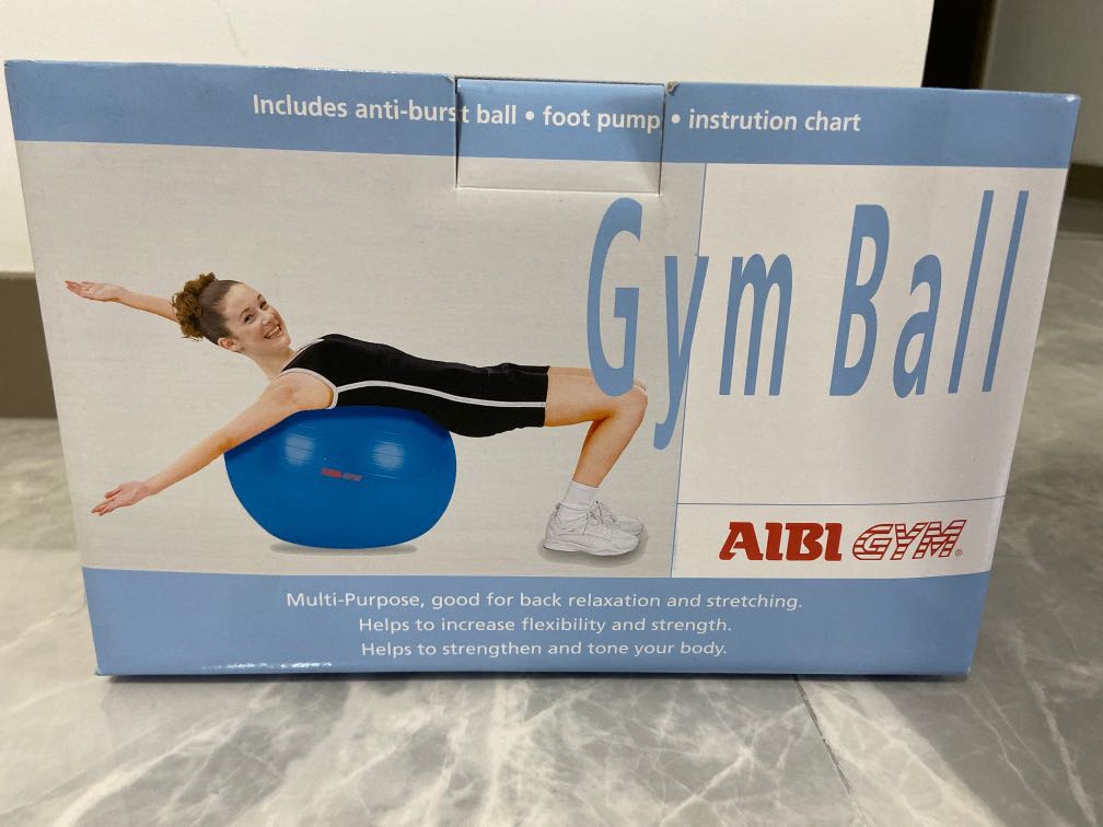 Gym Ball, Sports Equipment, Exercise & Fitness, Cardio & Fitness ...