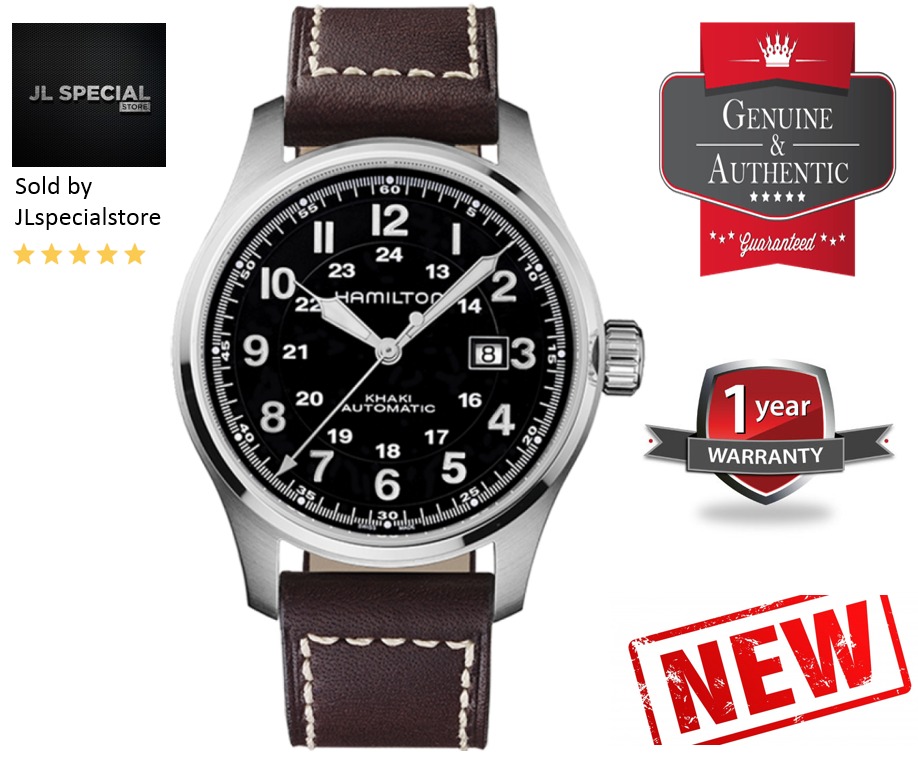 Hamilton Khaki Field Auto 44mm H70625533, Men's Fashion, Watches ...