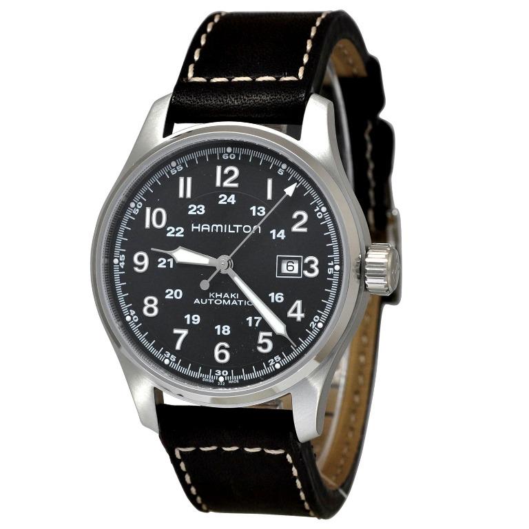 Hamilton Khaki Field Auto 44mm H70625533, Men's Fashion, Watches ...