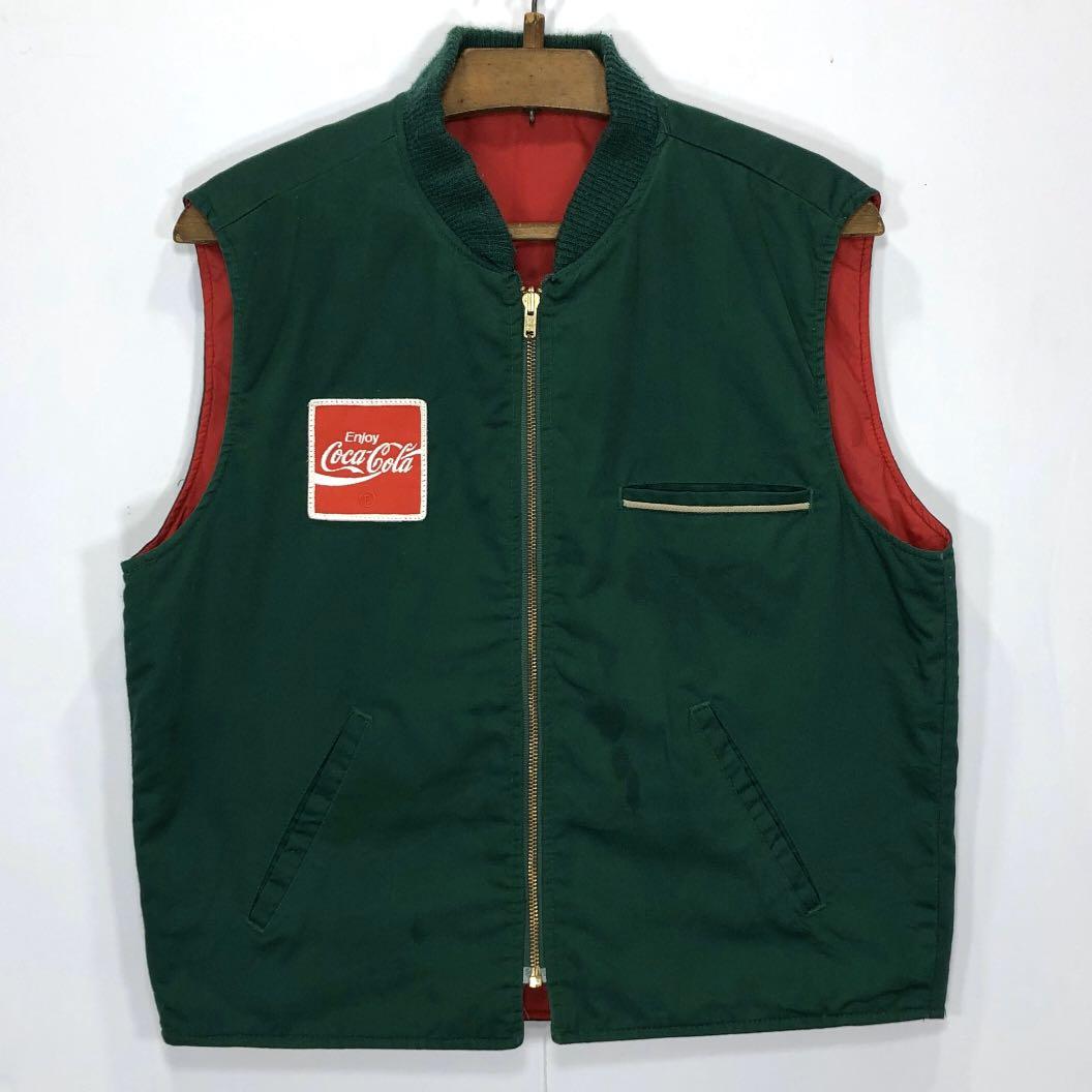 jaket & vest coca cola, Men's Fashion, Coats, Jackets and Outerwear on ...