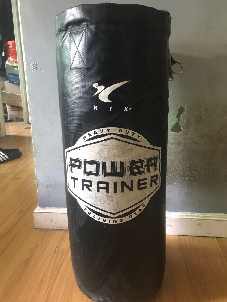 Kix power trainer punching bag M-30lbs, Sports Equipment, Sports ...
