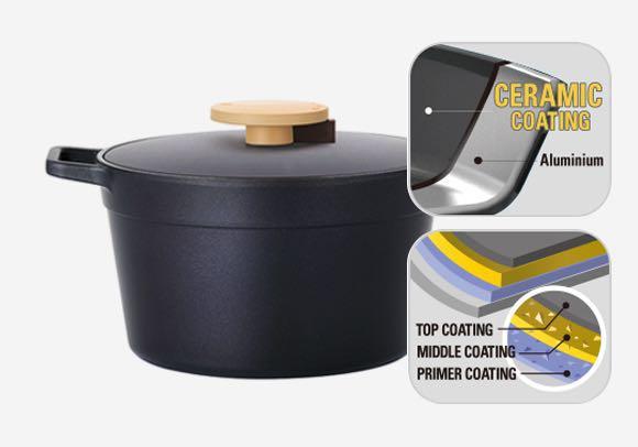 LOCKNLOCK Minimal Cookware 4pc Set, Furniture & Home Living ...