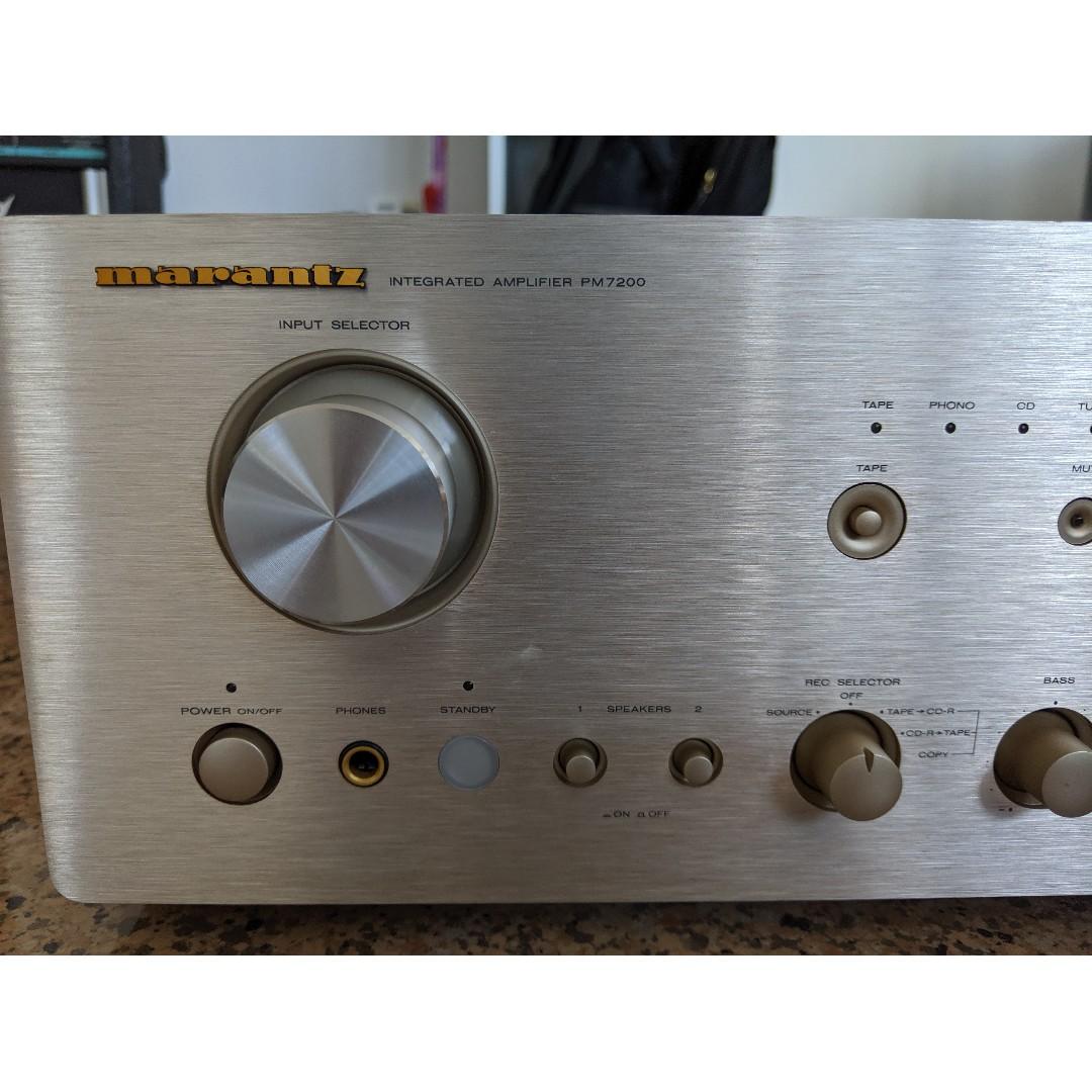 Marantz PM7200 Integrated Amplifier, Audio, Soundbars, Speakers ...