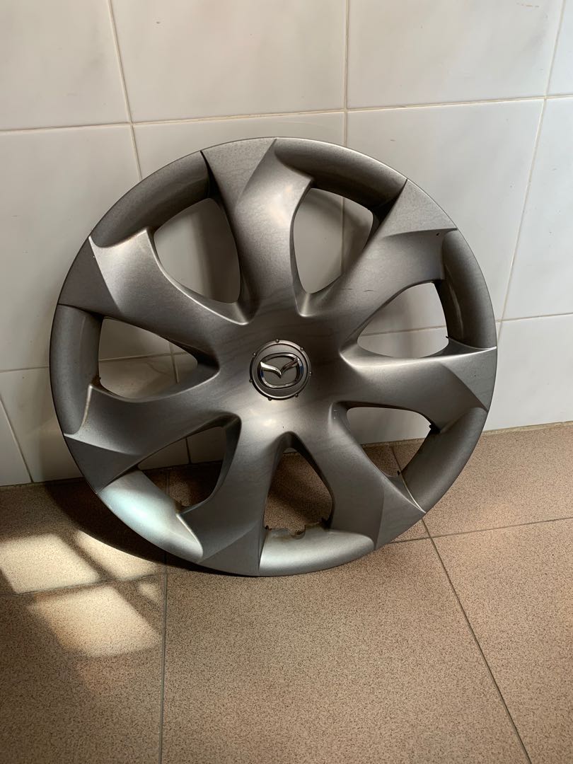 MAZDA 3 stock rims 16 inch plastic cover, Car Accessories, Tyres & Rims ...