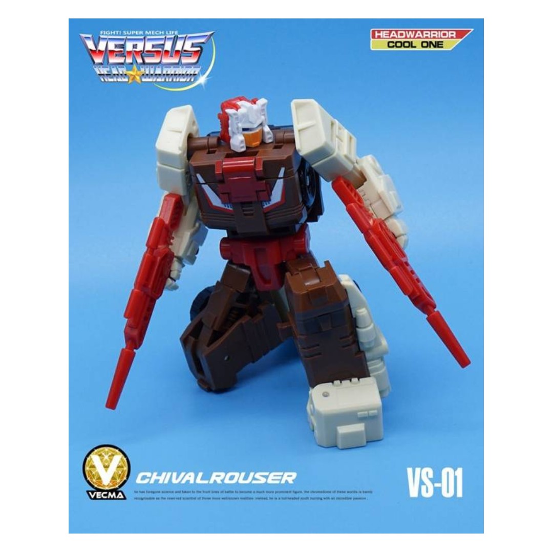 MechFansToys MFT Chivalrouser (3rd Party Legends scale Chromedome ...