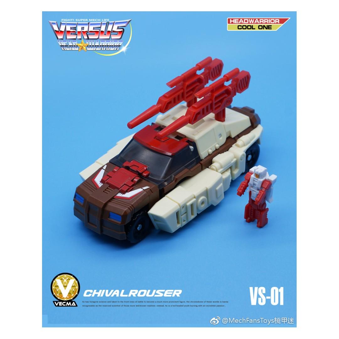 MechFansToys MFT Chivalrouser (3rd Party Legends scale Chromedome ...