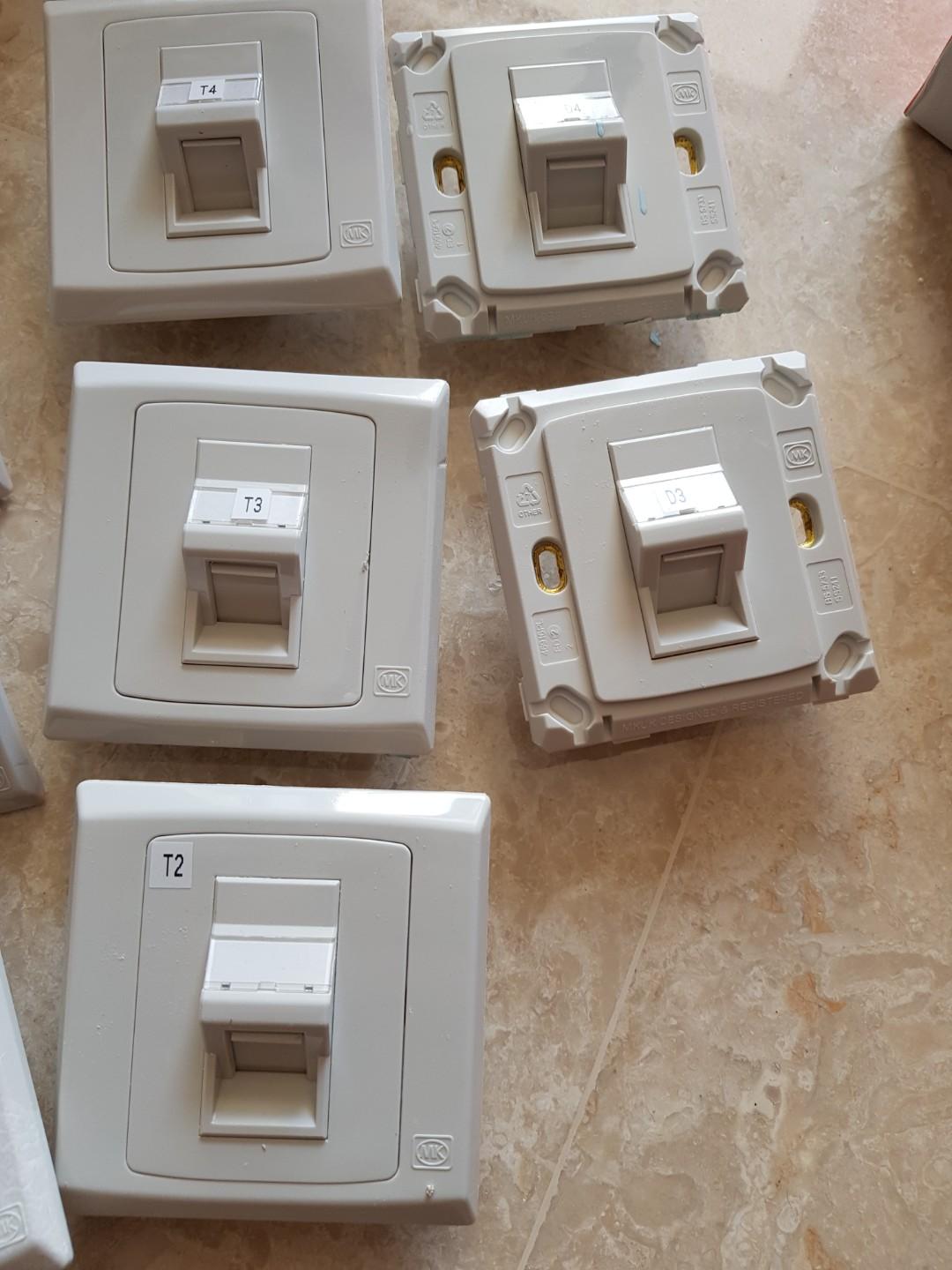 MK Sockets, Switches and network, Furniture & Home Living, Furniture ...
