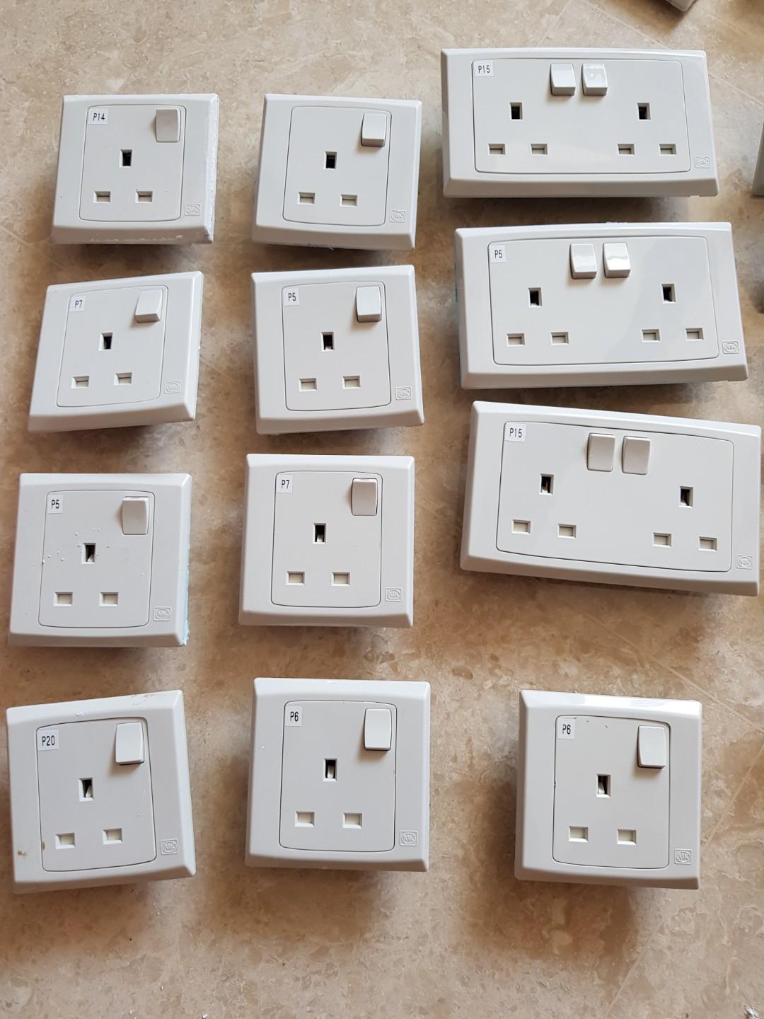 MK Sockets, Switches and network, Furniture & Home Living, Furniture ...