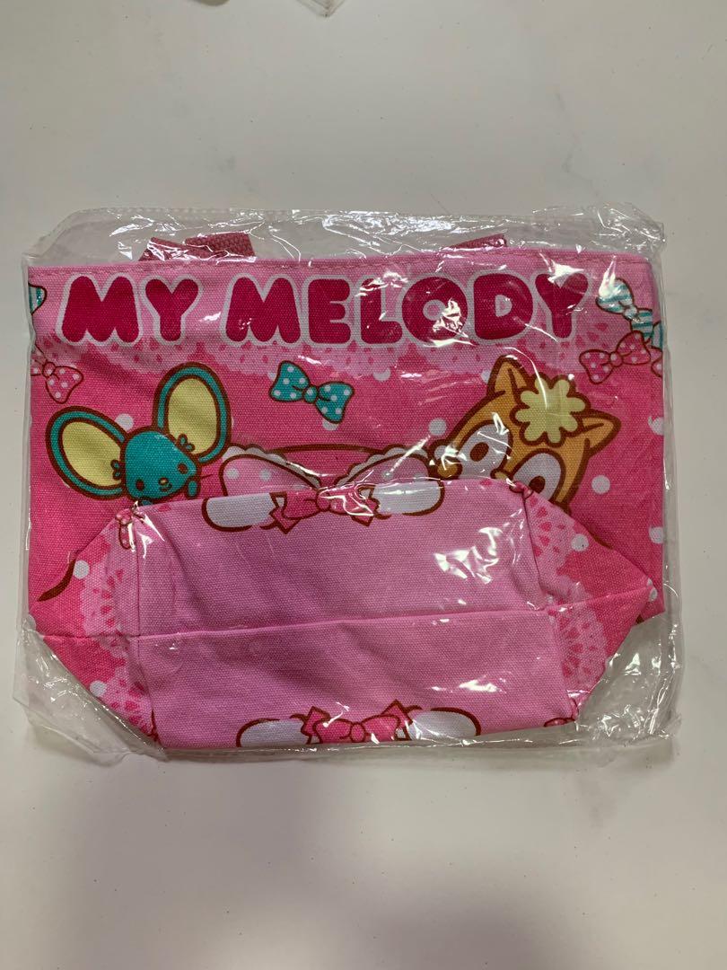 My Melody Lunch box bag with zip, Women's Fashion, Bags & Wallets, Tote ...