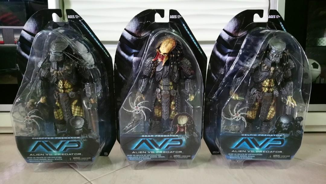 NECA Scar Celtic Chopper Predator AVP Alien vs Predator Series 14 ...