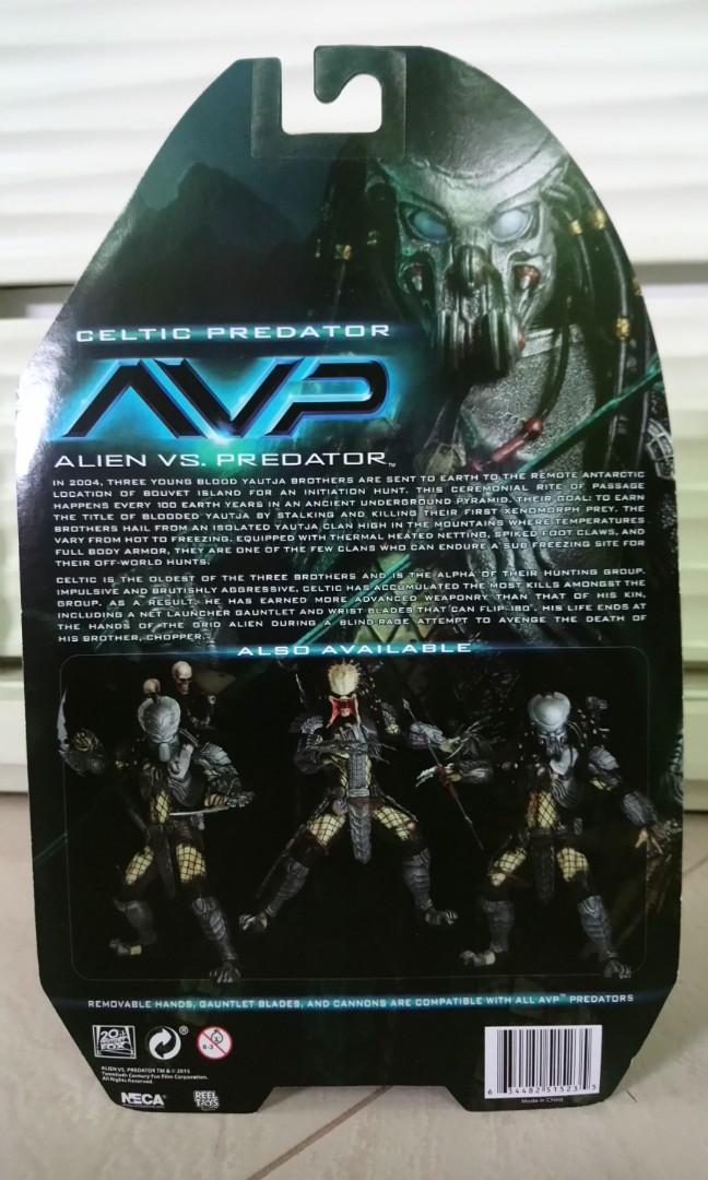 NECA Scar Celtic Chopper Predator AVP Alien vs Predator Series 14 ...