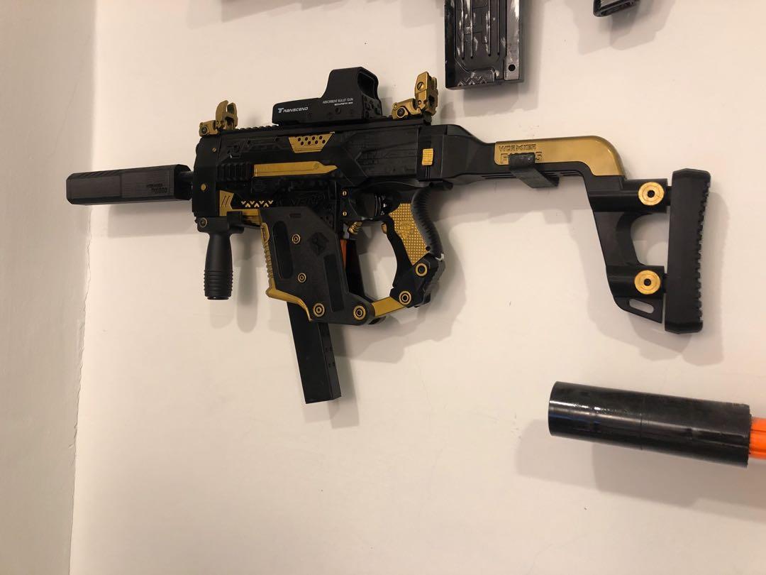 Nerf Stryfe with vector kit, Hobbies & Toys, Toys & Games on Carousell