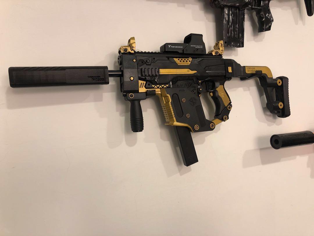 Nerf Stryfe with vector kit, Hobbies & Toys, Toys & Games on Carousell