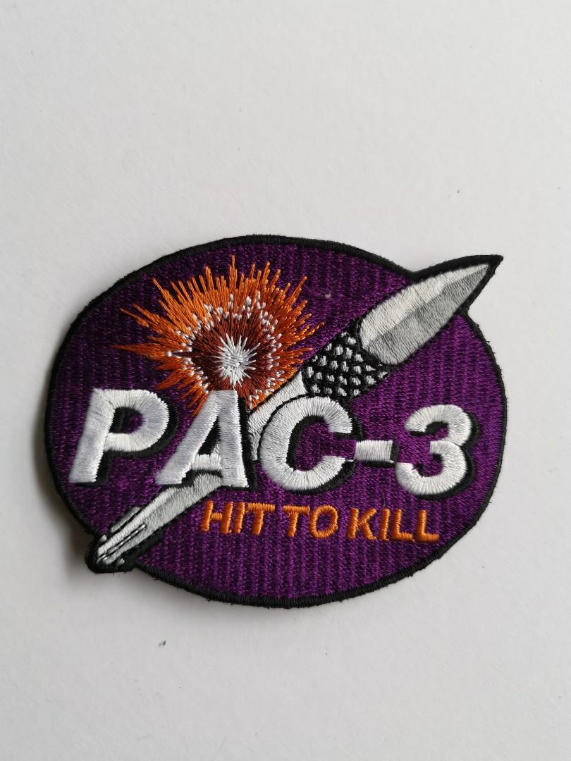 PAC-3 Hit To Kill patch, Hobbies & Toys, Stationery & Craft, Art ...