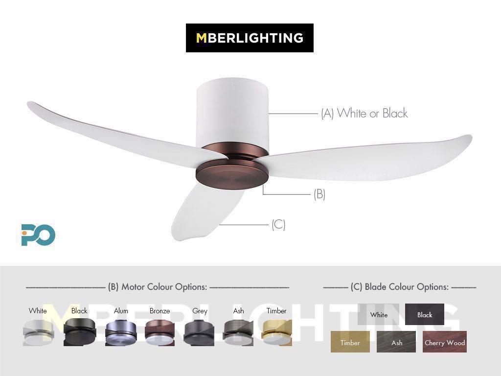 PO Eco Ceiling Fan (PO3-01 Blade), Furniture & Home Living, Lighting ...