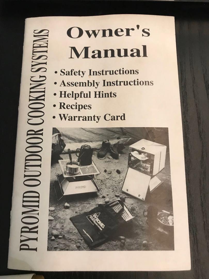 PYROMID BBQ Grill SET, Travel, Travel Essentials, Outdoor & Camping on ...