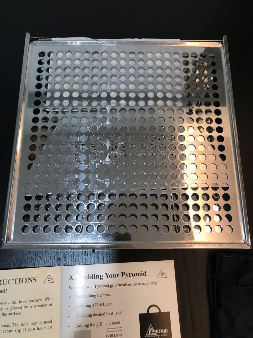 PYROMID BBQ Grill SET, Travel, Travel Essentials, Outdoor & Camping on ...