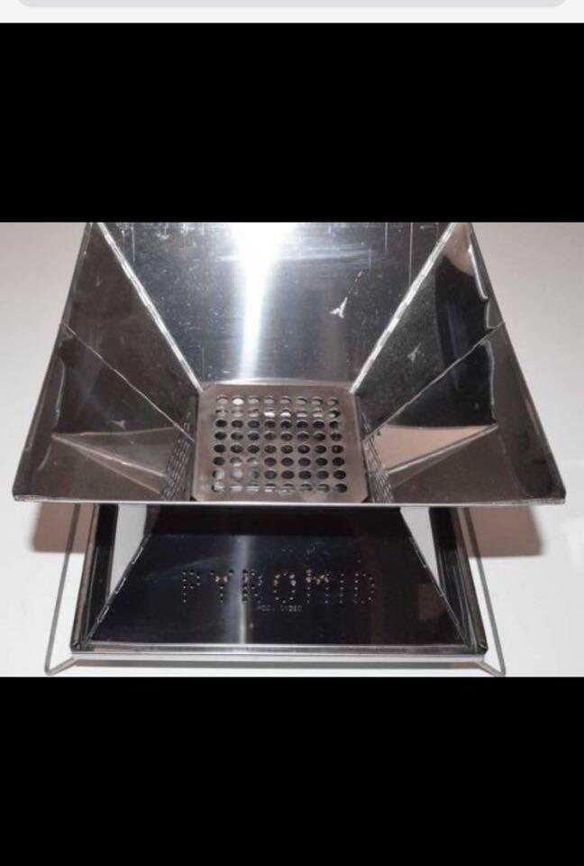 PYROMID BBQ Grill SET, Travel, Travel Essentials, Outdoor & Camping on ...