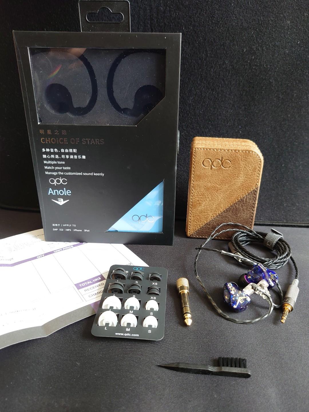 QDC Anole變色龍 v3耳機, 興趣及遊戲, 音樂樂器 & 配件, 樂器配件 - Carousell