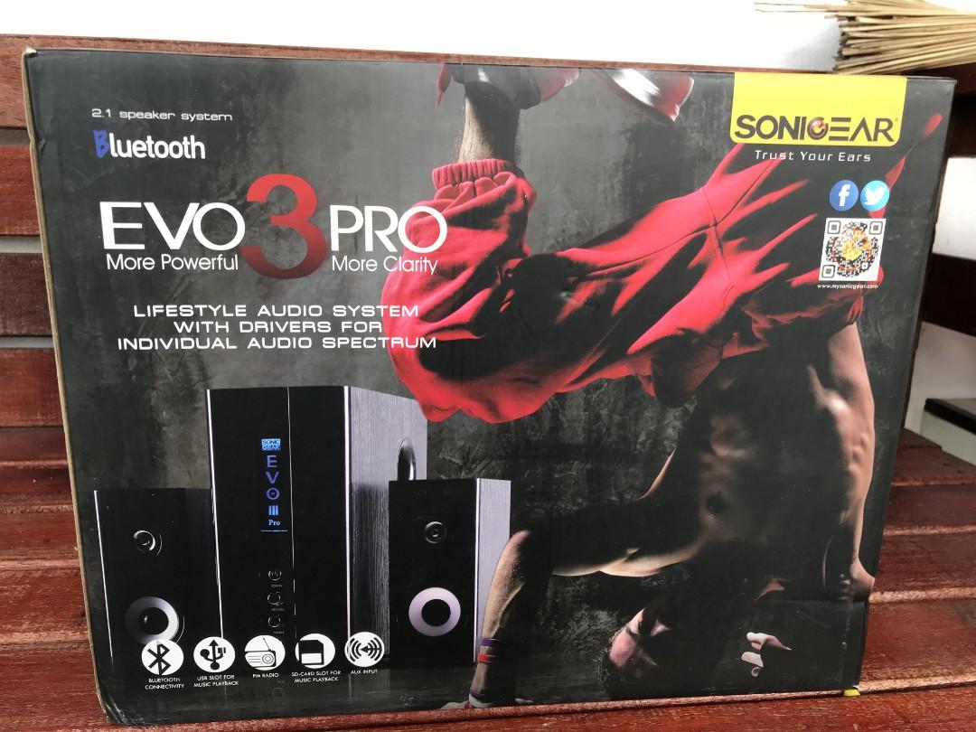 Sonicgear Evo 3 Pro, Audio, Soundbars, Speakers & Amplifiers on Carousell