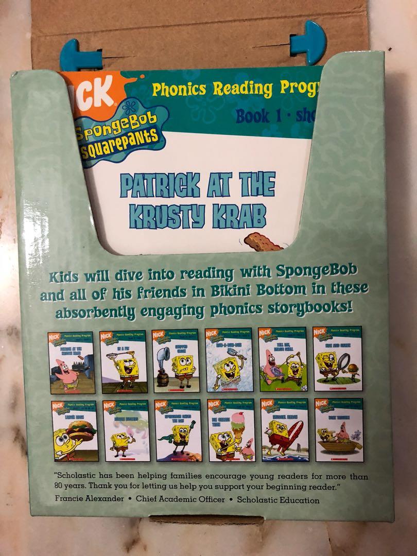 SpongeBob Phonics Books, Hobbies & Toys, Books & Magazines, Children's ...
