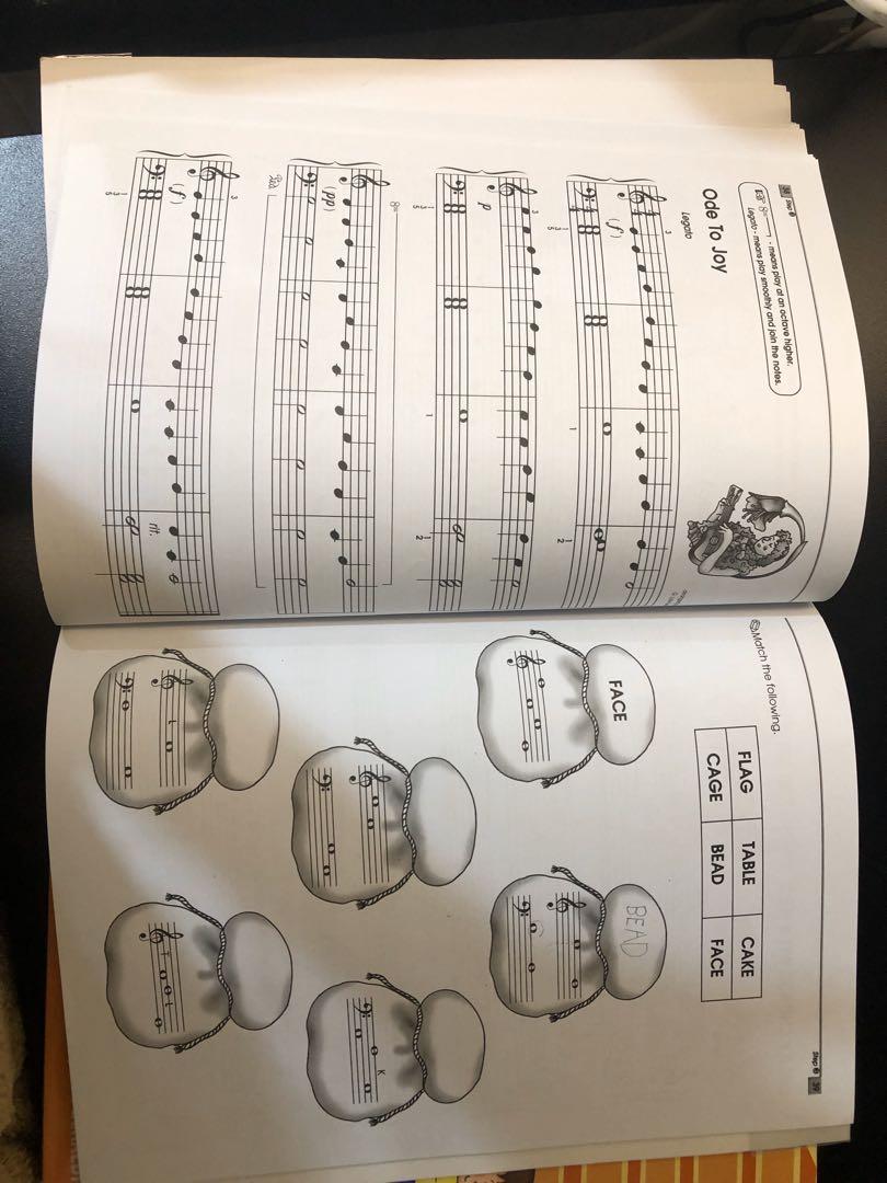 Step by step piano book, Hobbies & Toys, Books & Magazines, Children's ...