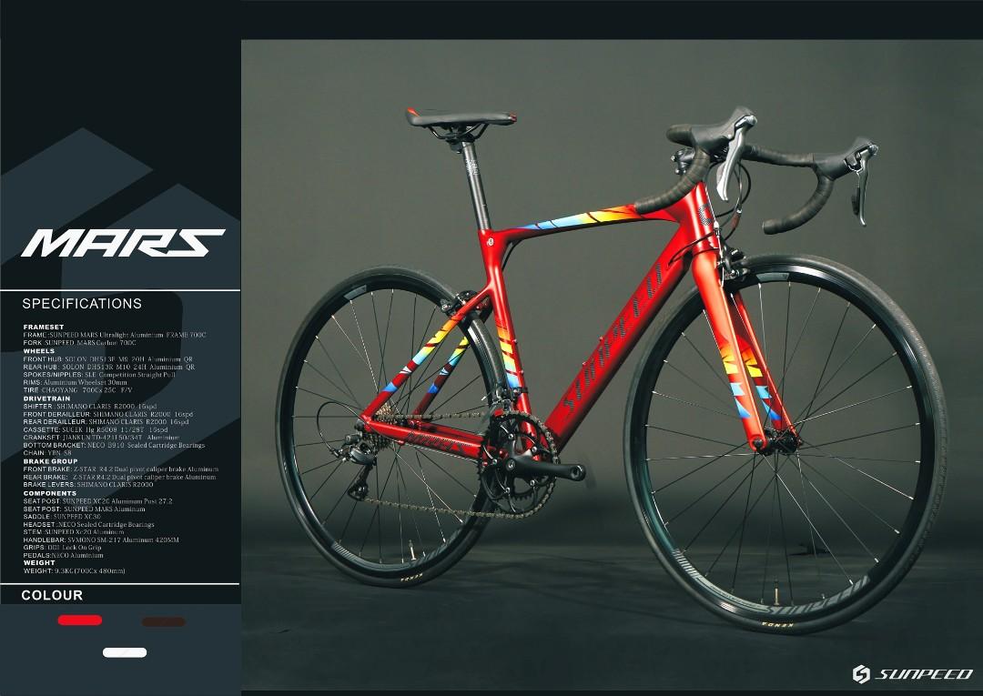 SUNPEED MARS ROADBIKE, Sports Equipment, Bicycles & Parts, Bicycles on ...