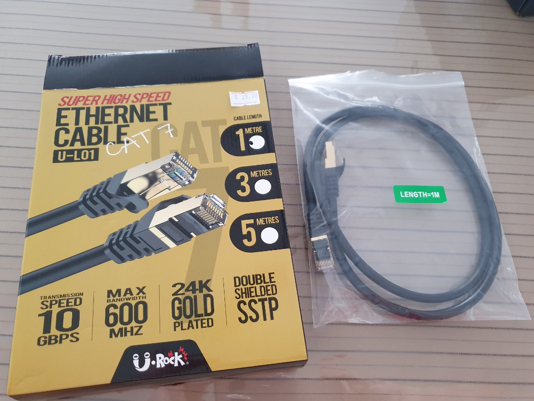 Super High Speed Ethernet Cable, Computers & Tech, Parts & Accessories ...