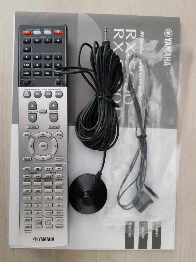 Yamaha RX-600 receiver / amplifier, Audio, Soundbars, Speakers ...