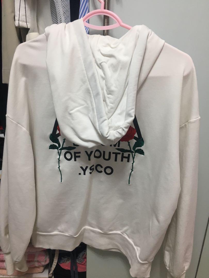 Yishion White Jacket, Men's Fashion, Coats, Jackets and Outerwear on Carousell