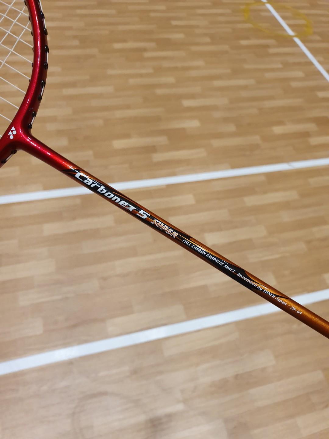 Yonex Carbonex badminton racket, Sports Equipment, Sports & Games ...