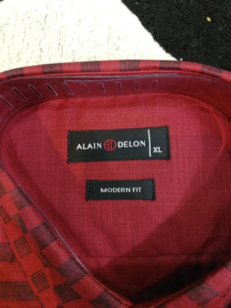 Alain delon short sleeve shirt, Men's Fashion, Tops & Sets, Formal ...