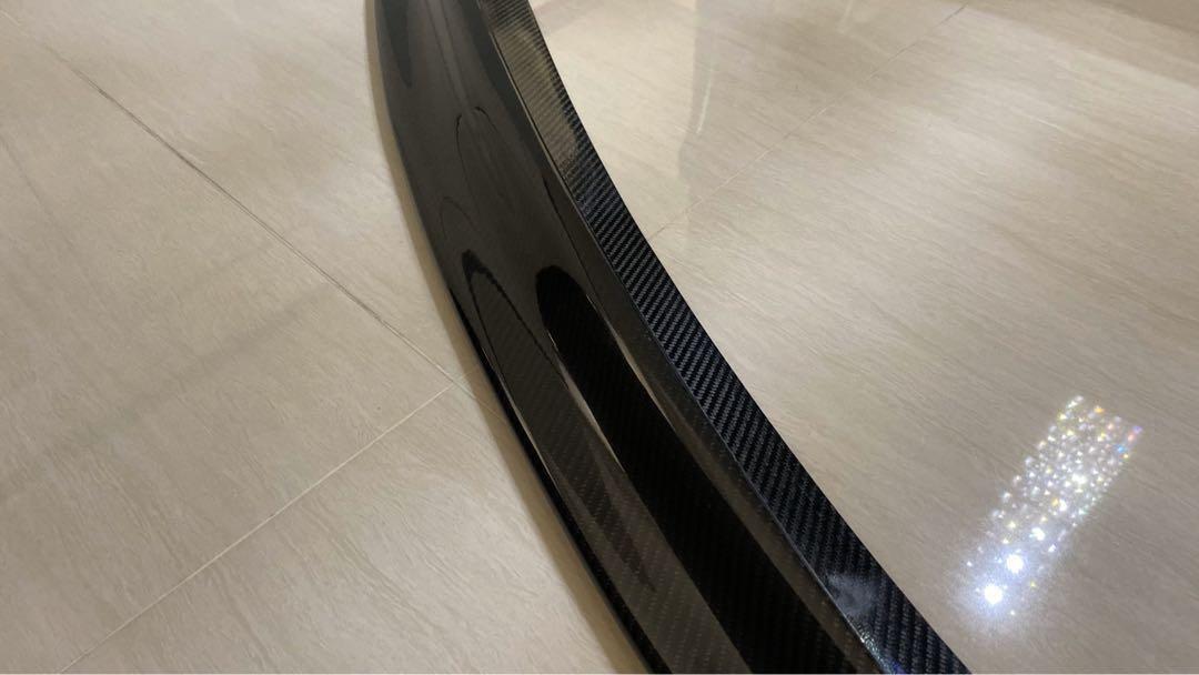 AUDI A3 A4 A5 A6 A3 B8 B8.5 B9 8V C7 C7.5 CARBON FIBER BOOT LIPS, Car ...