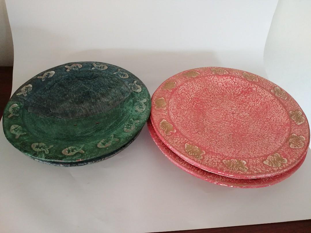 Balinise handcrafted plates, Furniture & Home Living, Kitchenware ...
