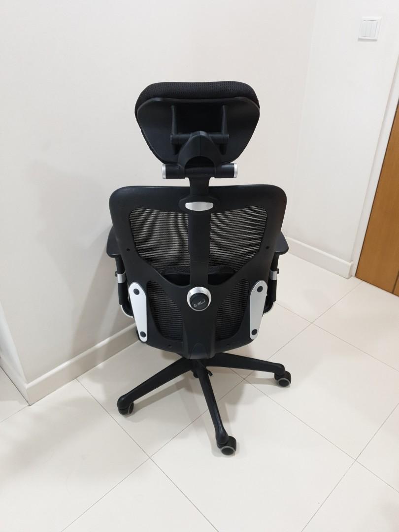Benel Q-Mesh High Back Ergonomic Office Chair, Furniture & Home Living ...