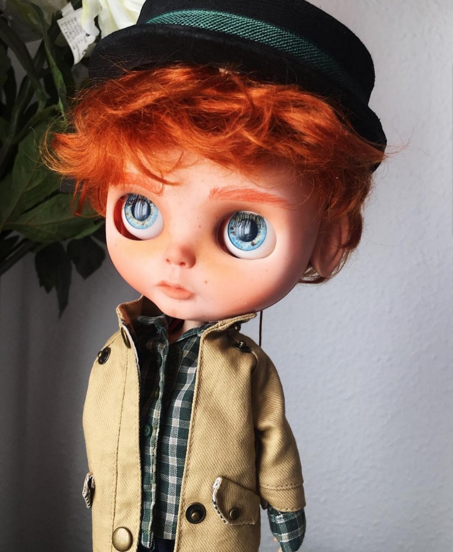 Blythe boy custom blythe, Hobbies & Toys, Toys & Games on Carousell