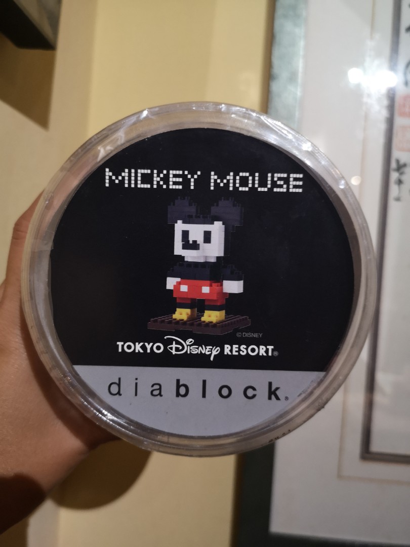 BNIB Authentic Mickey Diablock from Tokyo Disney Pixar, Hobbies & Toys ...