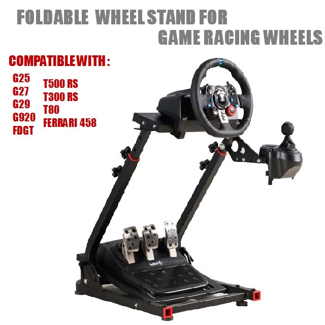 [SALES] Brand New Folding Racing Wheel Stand Mount for logitech and ...