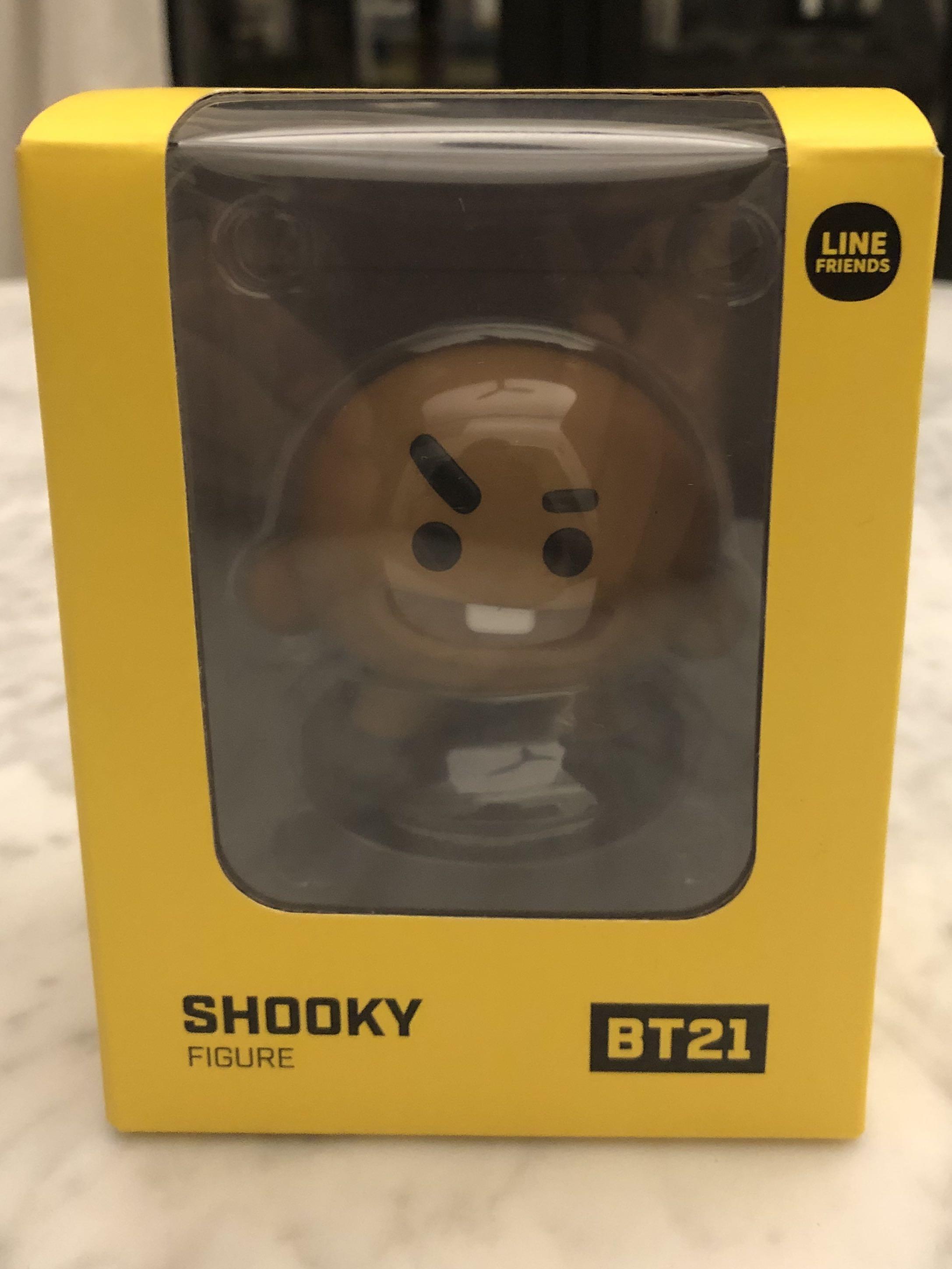 BT21 Shooky Figure, Hobbies & Toys, Collectibles & Memorabilia, Fan Merchandise on Carousell