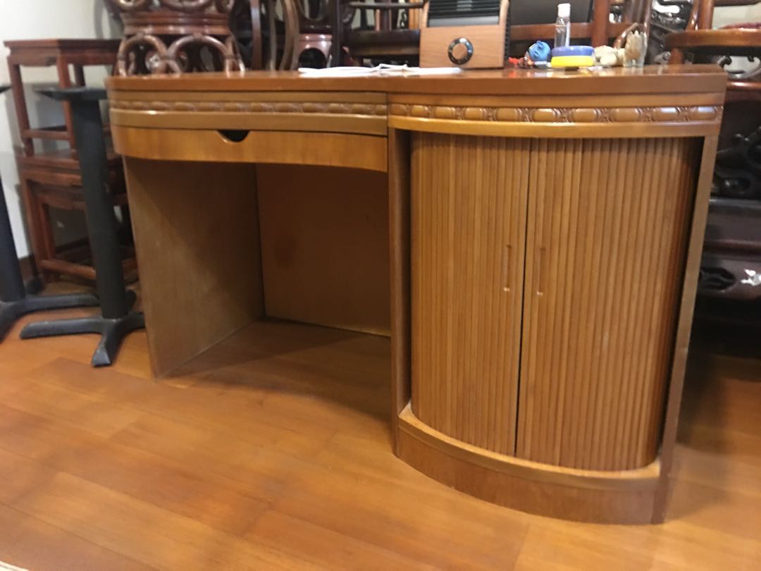 Custom-made Study Table, Furniture & Home Living, Furniture, Tables ...