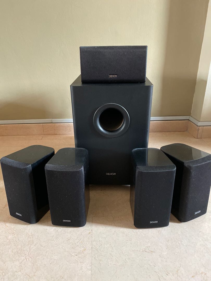 Denon speakers & sub woofer, Audio, Soundbars, Speakers & Amplifiers on ...