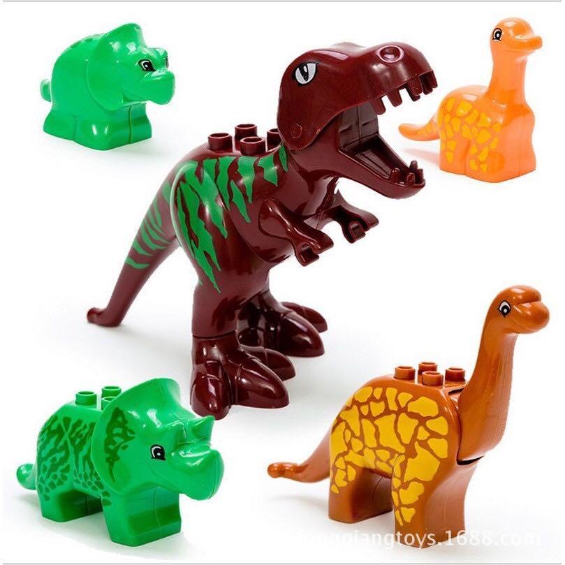Dinosaur block set, Hobbies & Toys, Toys & Games on Carousell