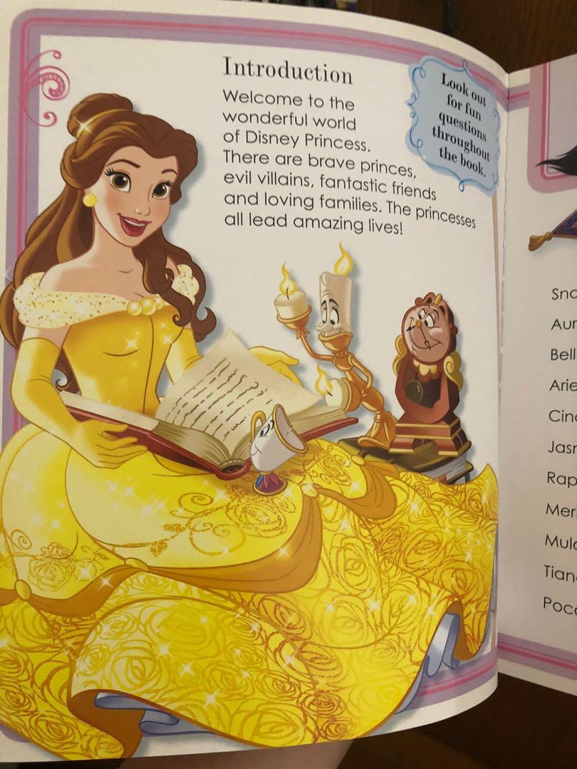 Disney Princess book, Hobbies & Toys, Books & Magazines, Children's ...