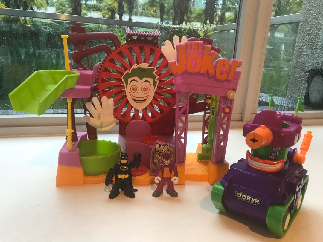 Fisher-Price Imaginext Joker Laff Factory, Hobbies & Toys, Toys & Games ...