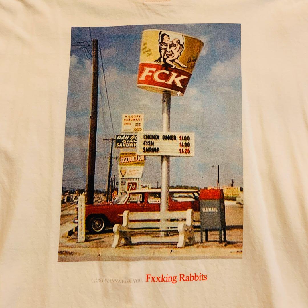 FR2 FCK Rabbits “KFC”, Men's Fashion, Tops & Sets, Tshirts & Polo ...